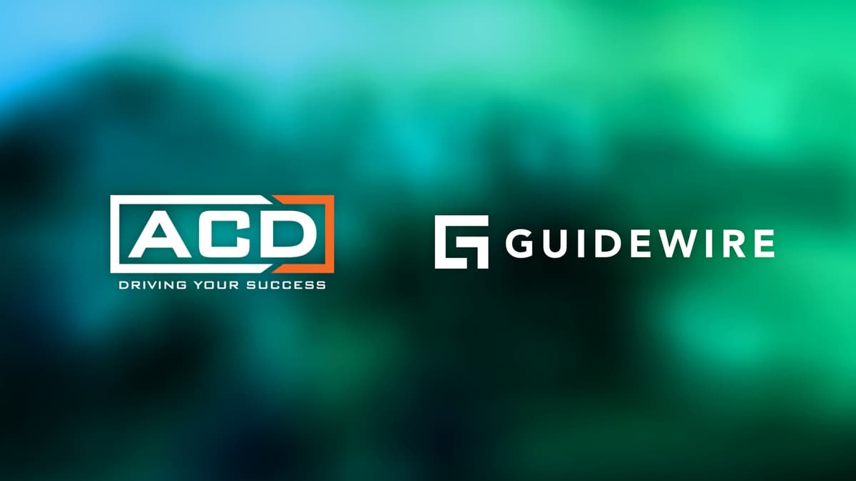 ACD Joins Guidewire PartnerConnect Solution Alliance Ecosystem | ACD ...